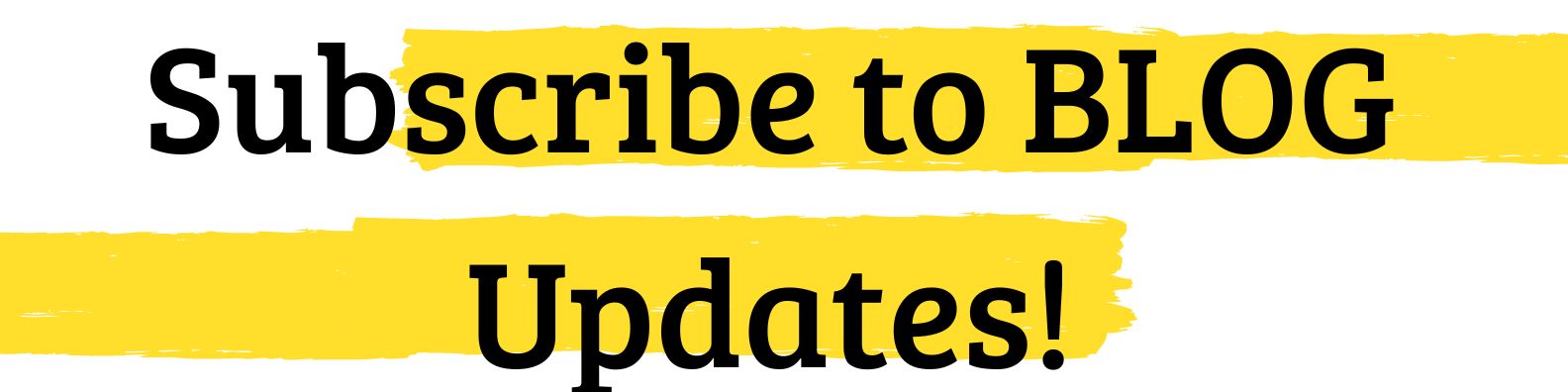 Subscribe to BLOG Updates - YB Stamp